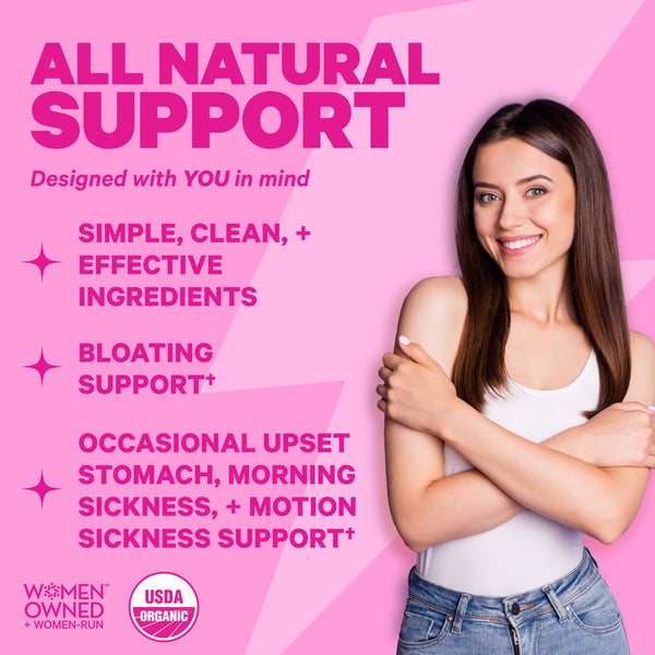 Pink Stork Nausea Sweets: Hard Lozenges - Peppermint, Nausea Relief ...