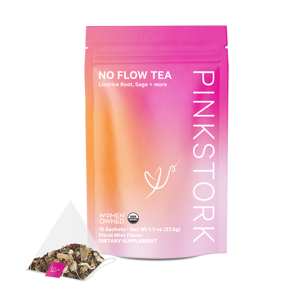 No Flow Sage Tea | No Flow Tea - Pink Stork to Reduce Breast Milk