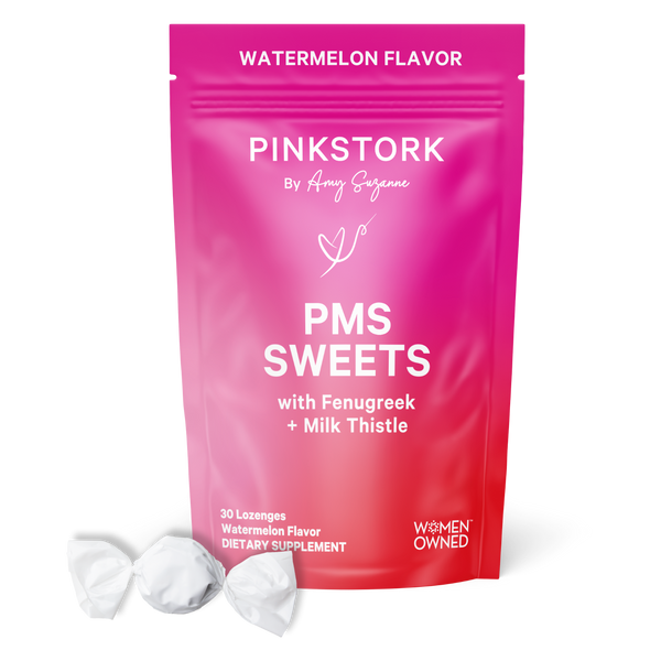 Pink Stork PMS Sweets: Natural Support for Bloating, Cramping, Heavy ...
